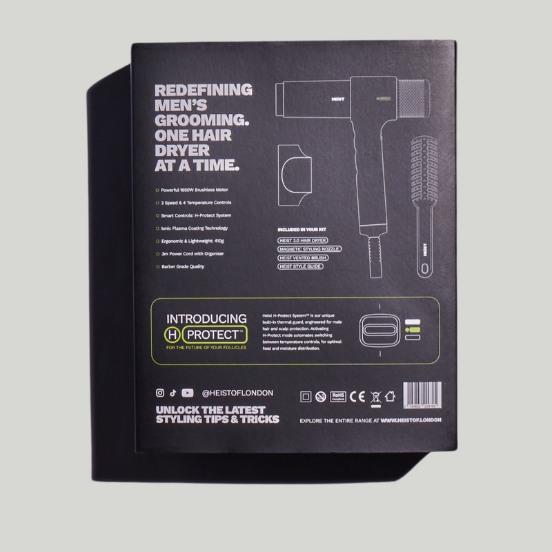 Men's Hair Dryer and Styling Kit - Ultimate Grooming Experience – Heist ...